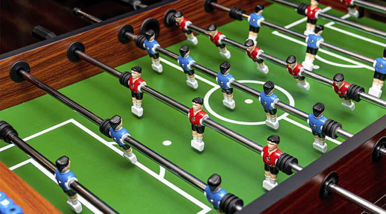 Futbolín de madera - La experiencia del futbol en tu propia casa